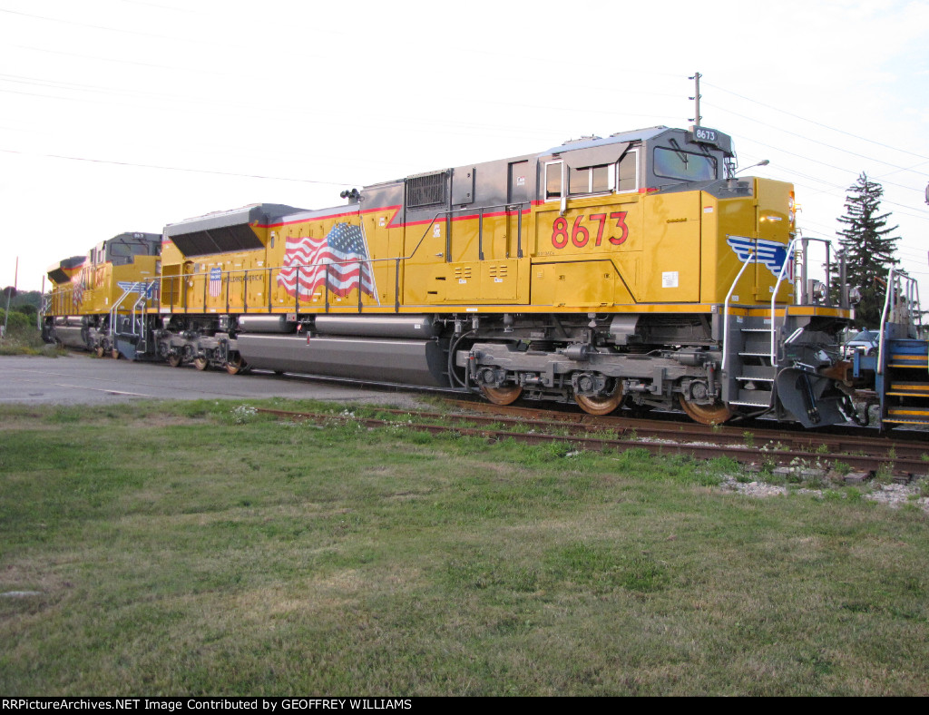 UP 8673 (SD70ACe)